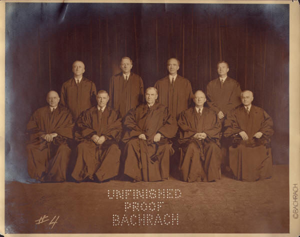 Autograph - 1103801 - Portrait of the Supreme Court under Chief Justice ...