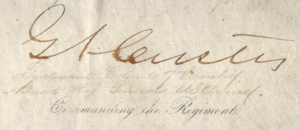 Custer Autograph - rare 7th Cavalry military commission signed by ...