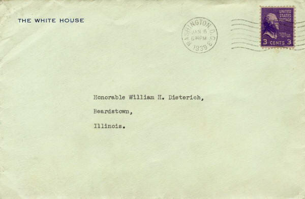 Autograph - 1136401 - Beautiful White House letter with handwritten ...