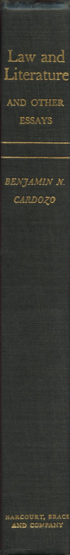 Benjamin Cardozo Autograph - 1419104 - Exceptional copy of Cardozo's ...