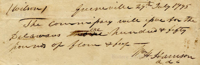 William Henry Harrision Autograph - 1431407 - Handwritten document ...