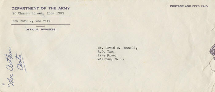 Douglas MacArthur Autograph - bold ink signature of MacArthur on ...