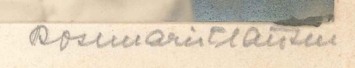 Emma Goering Autograph - 1725201 - Extremely rare large-format signed ...