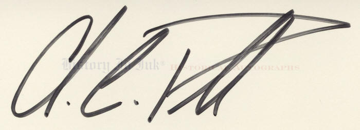 Colin Powell Autograph - pristine signed color photo