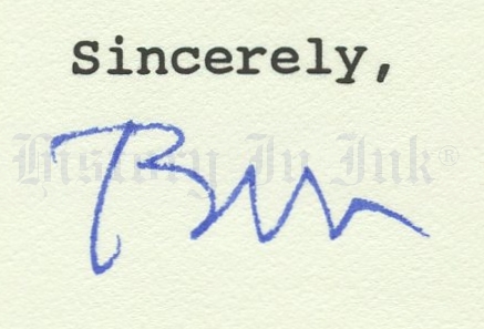 Bill Clinton Autograph - excellent content White House letter, 8-24-1994