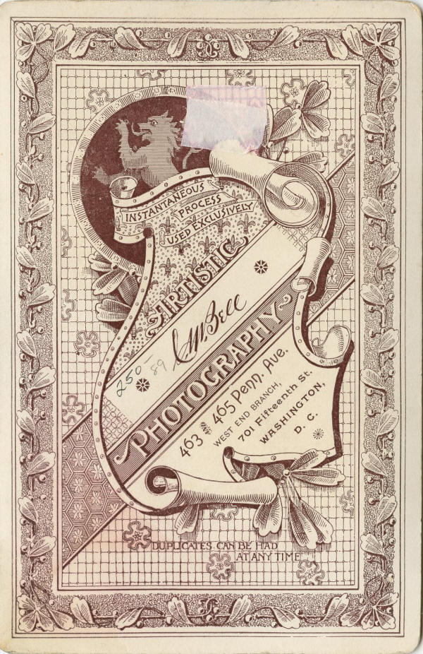 Stephen J. Field Autograph - nice signed cabinet card