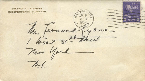 Autograph - 631101 - Bess Truman handwritten letter signed mentioning ...