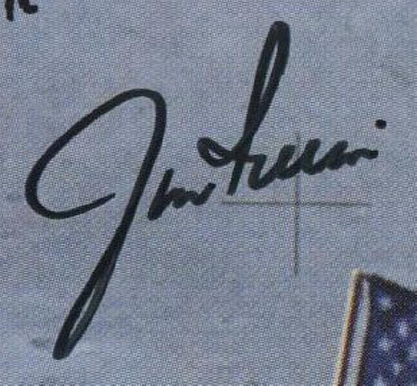 Autograph - 714802 - Signed photograph of Apollo 15 astronaut James ...