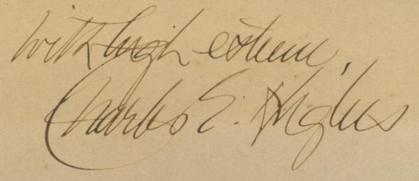 Autograph - 818303 - Chief Justice Charles Evans Hughes signed portrait ...